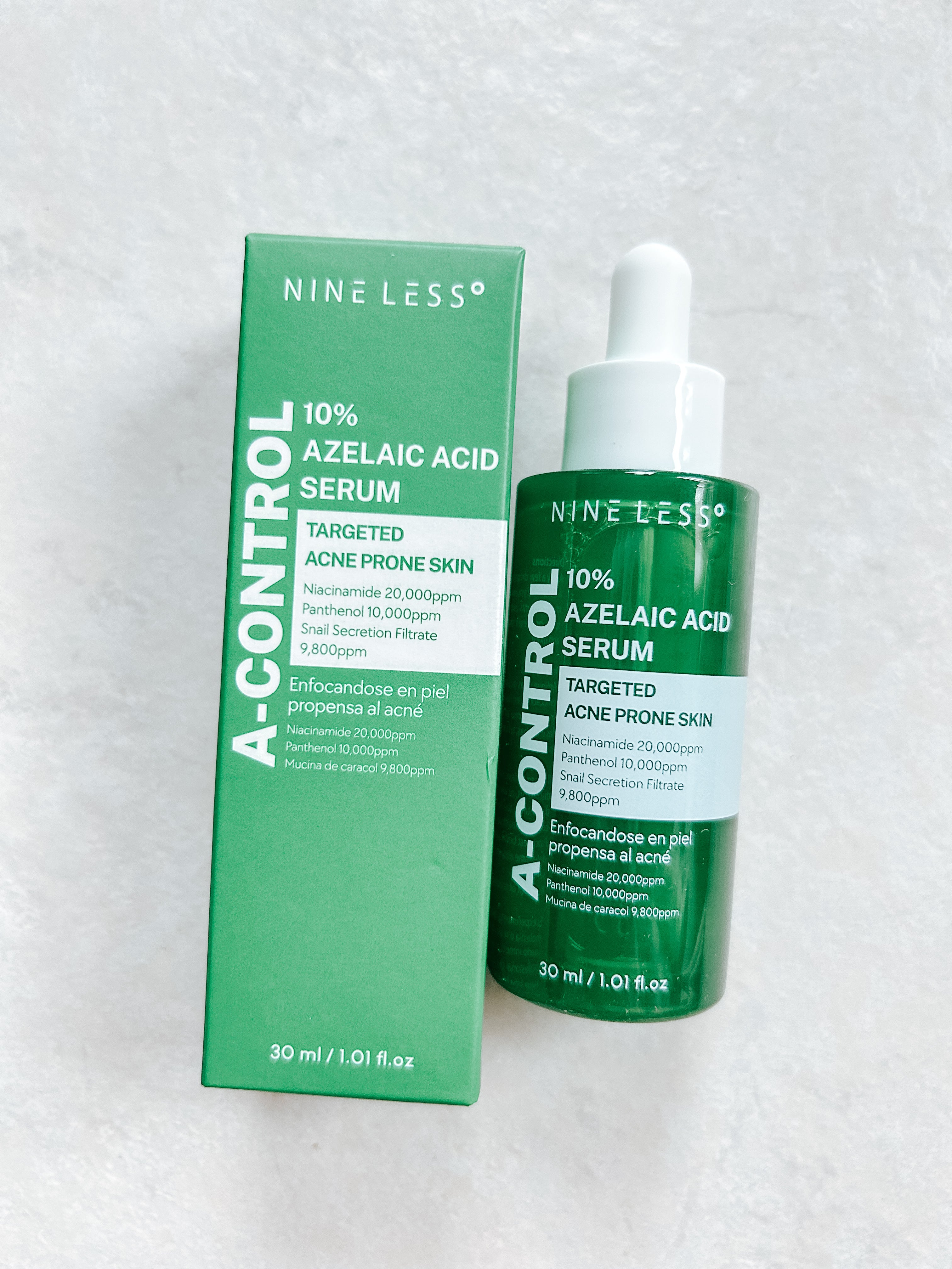 NINELESS A-Control 10% Azelaic Acid Serum [30ml] – MarkhamBeauty